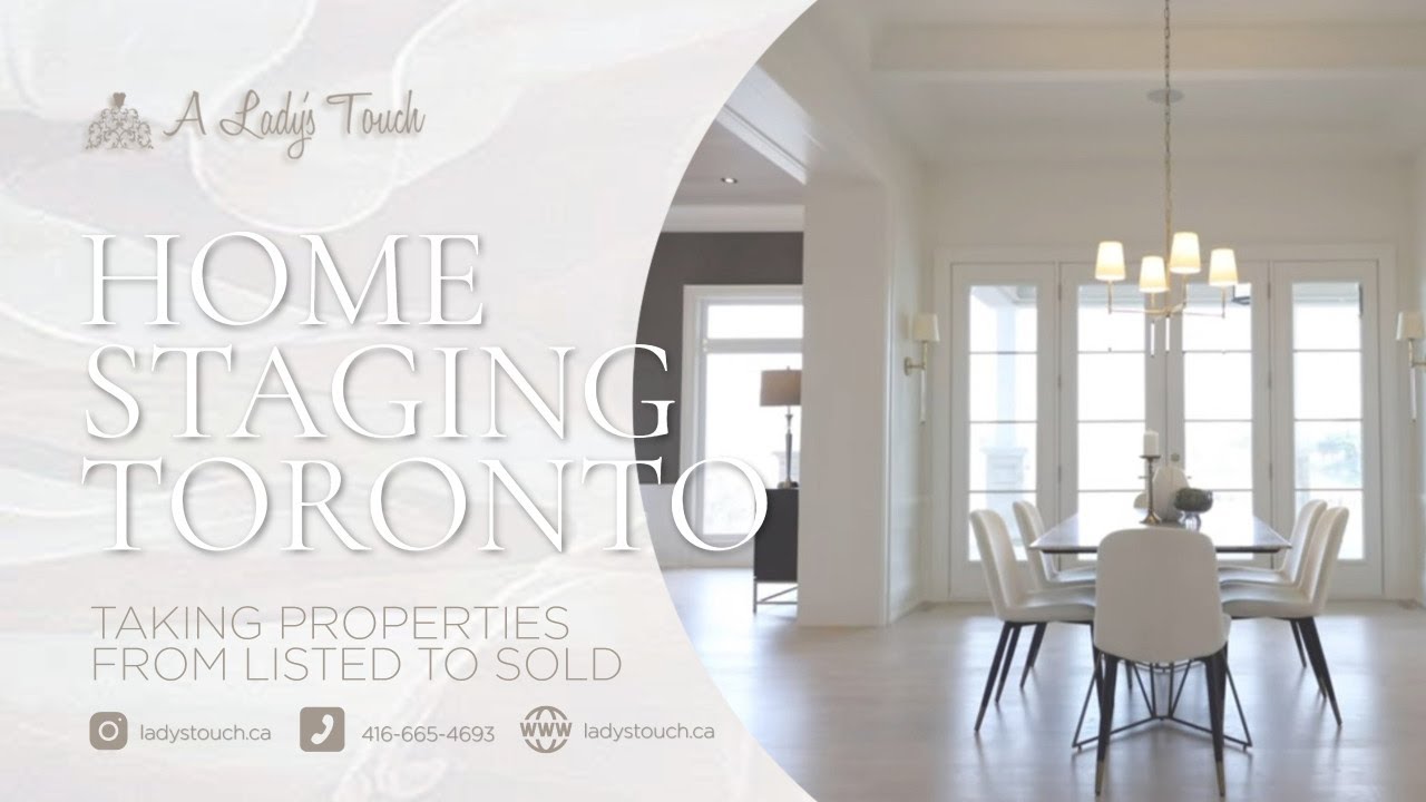 Home Staging Toronto | A Lady's Touch | Farah Dhalla - YouTube