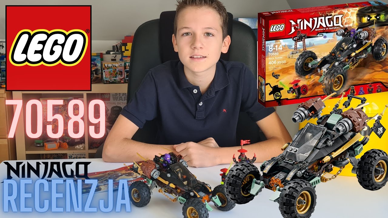 LEGO 70589 NINJAGO 💀 POGROMCA SKAŁ ⚔️ RECENZJA Rock Roader Review Cole ...