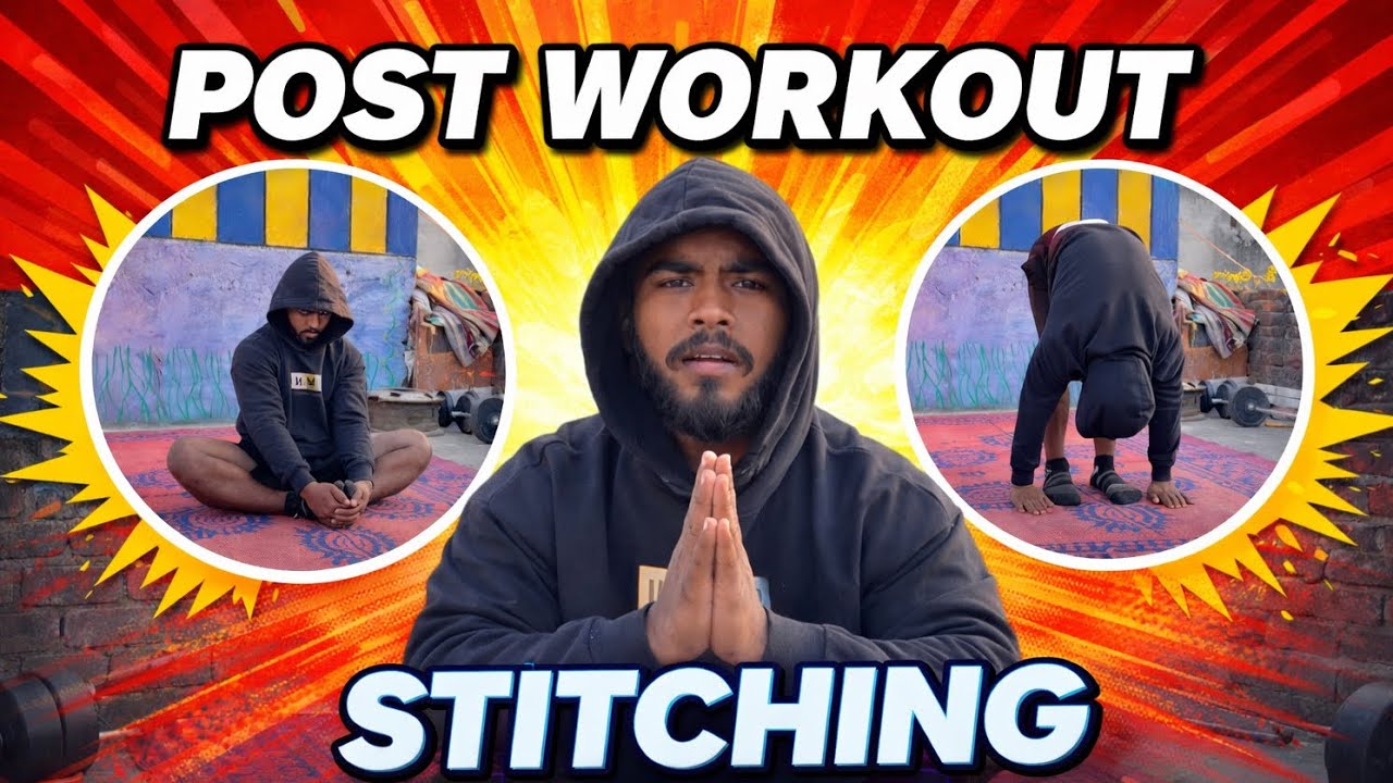 Post workout stitching for body recovery #stitching #stitchingideas # ...