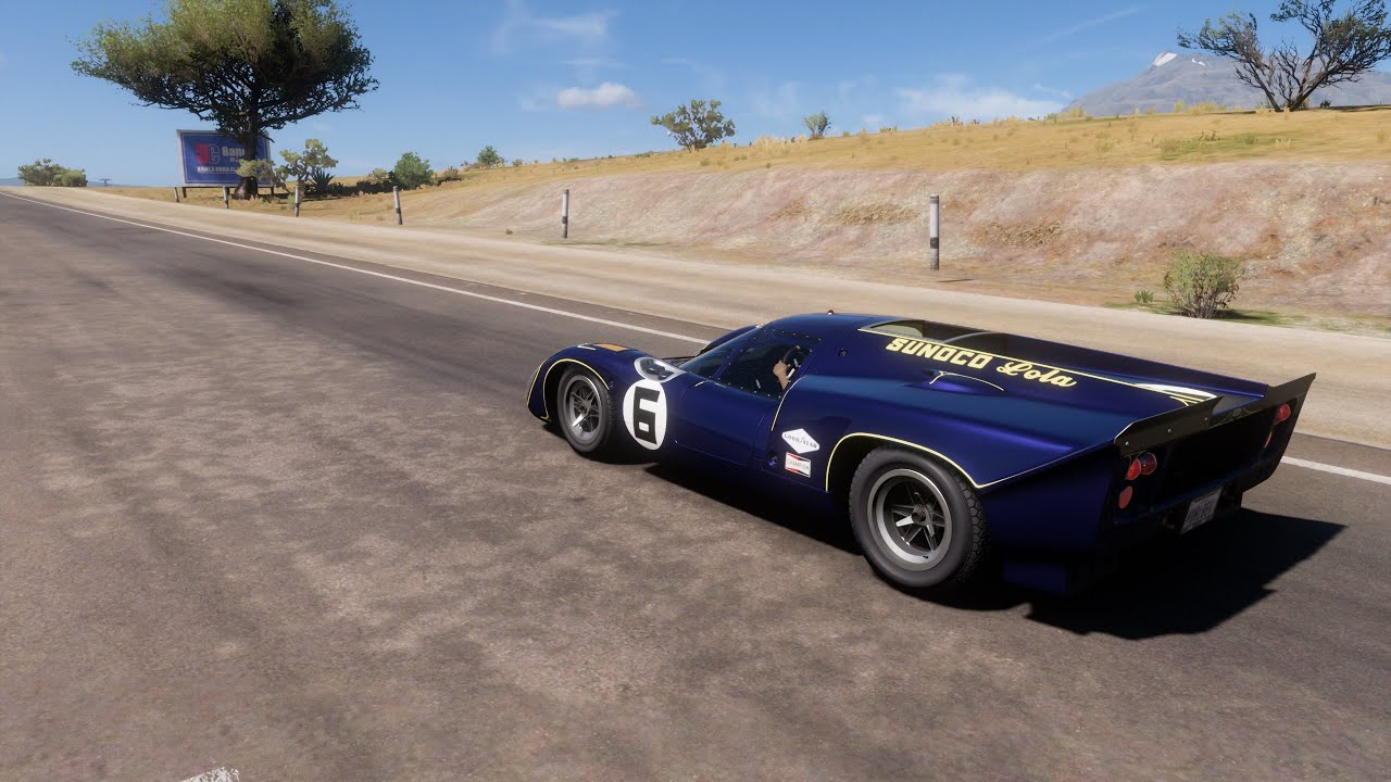 Lola #6 Penske Sunoco T70 MkIIIB 1969 - Forza Horizon 5 gameplay - YouTube