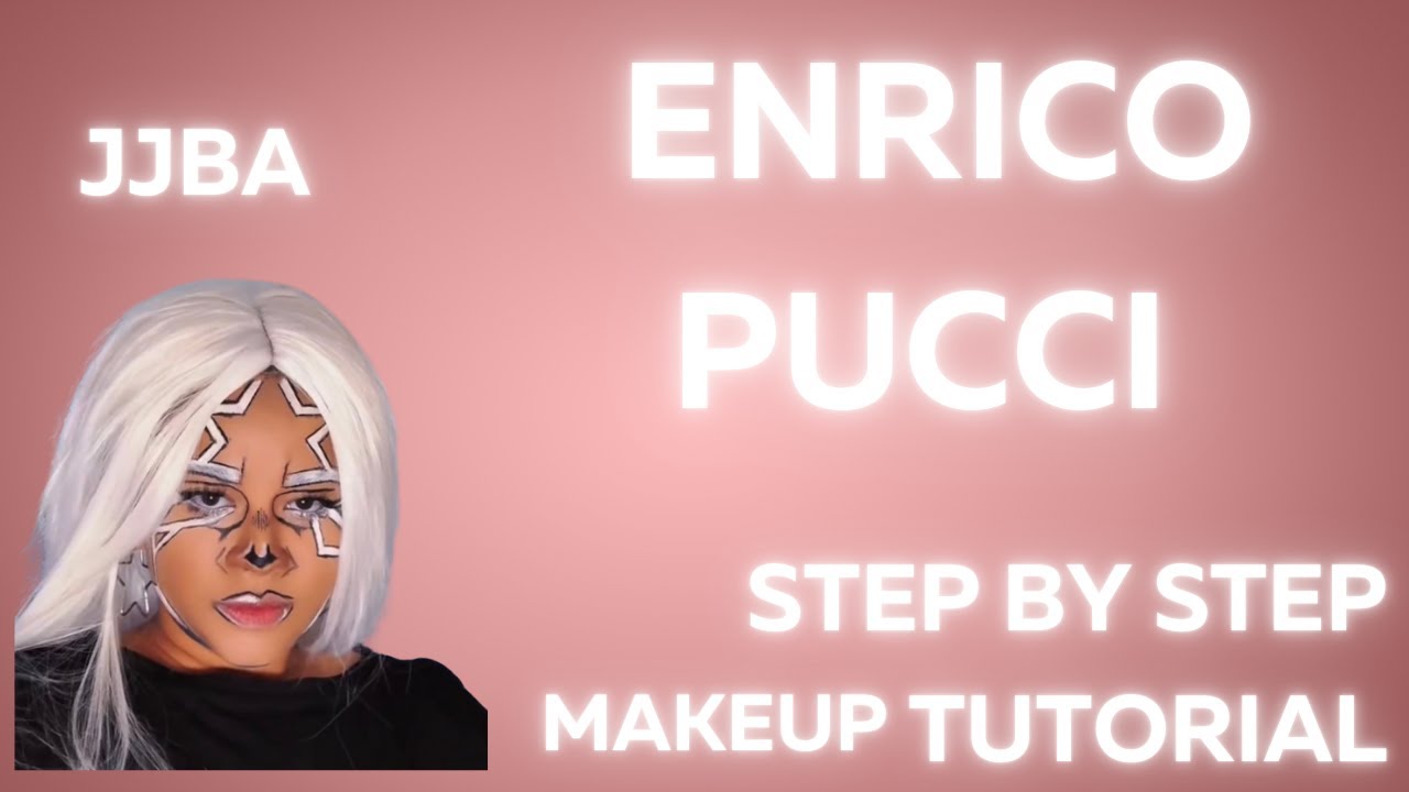 How I Do My Enrico Pucci Cosplay Makeup Look | Jojo's Bizarre Adventure ...