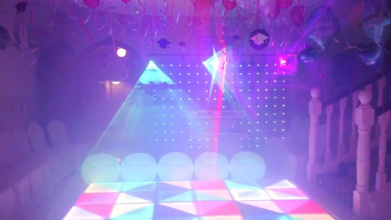 Qatar DJ - Laser Lighting 1 - Amazing Indoor Party Setup - YouTube