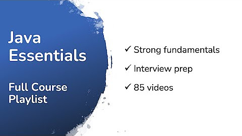 Java Essentials - Full Course - YouTube