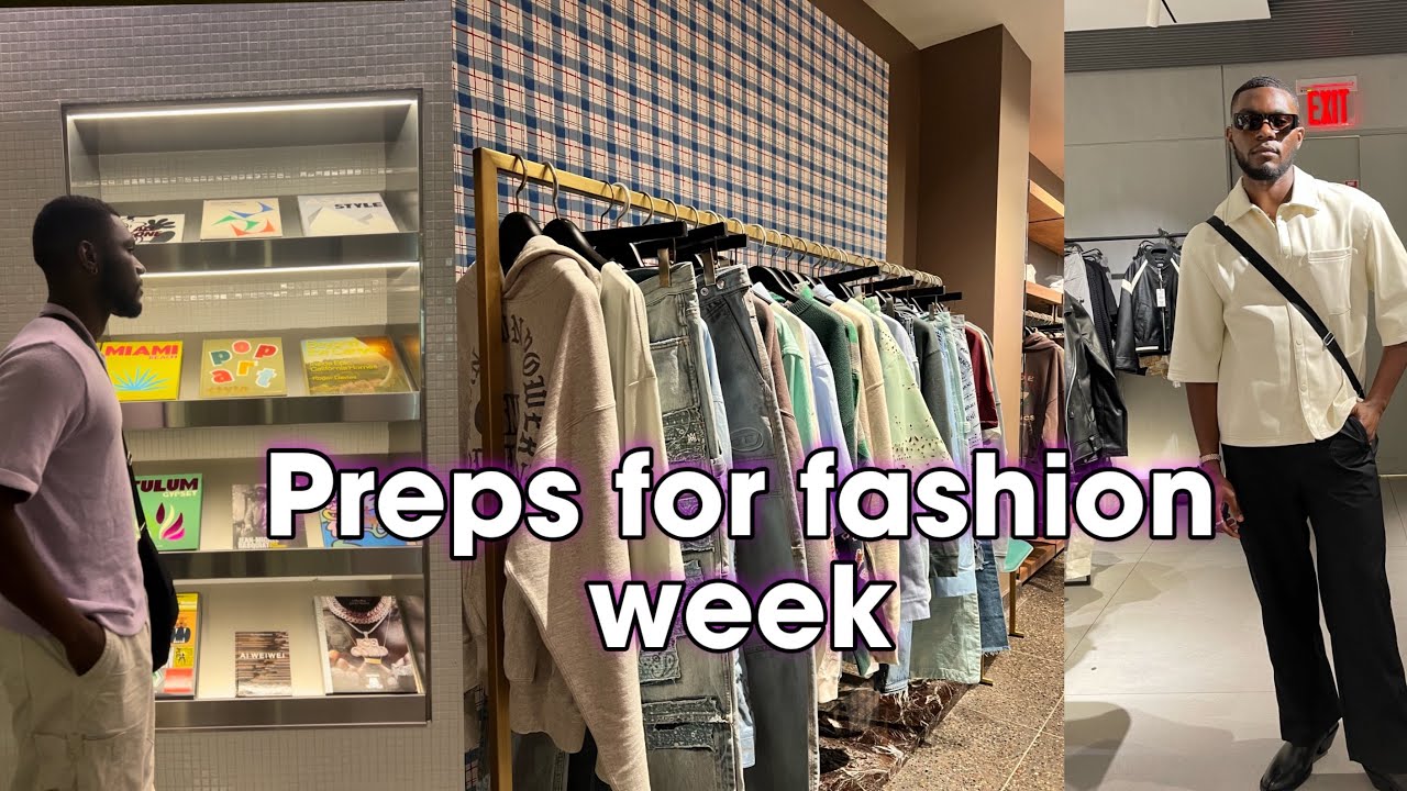 a REALISTIC New York City fashion week prep - YouTube