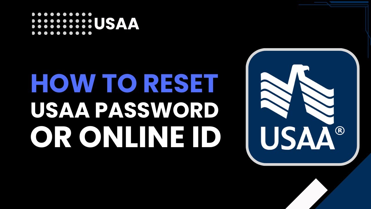 How to Reset USAA Password or Online ID - YouTube