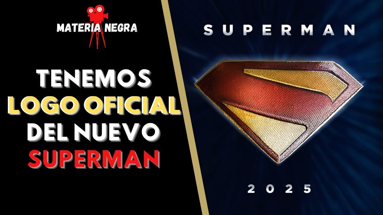 SUPERMAN (2025) nuevo logo y nuevo titulo! ¿Que pensamos? | Materia ...