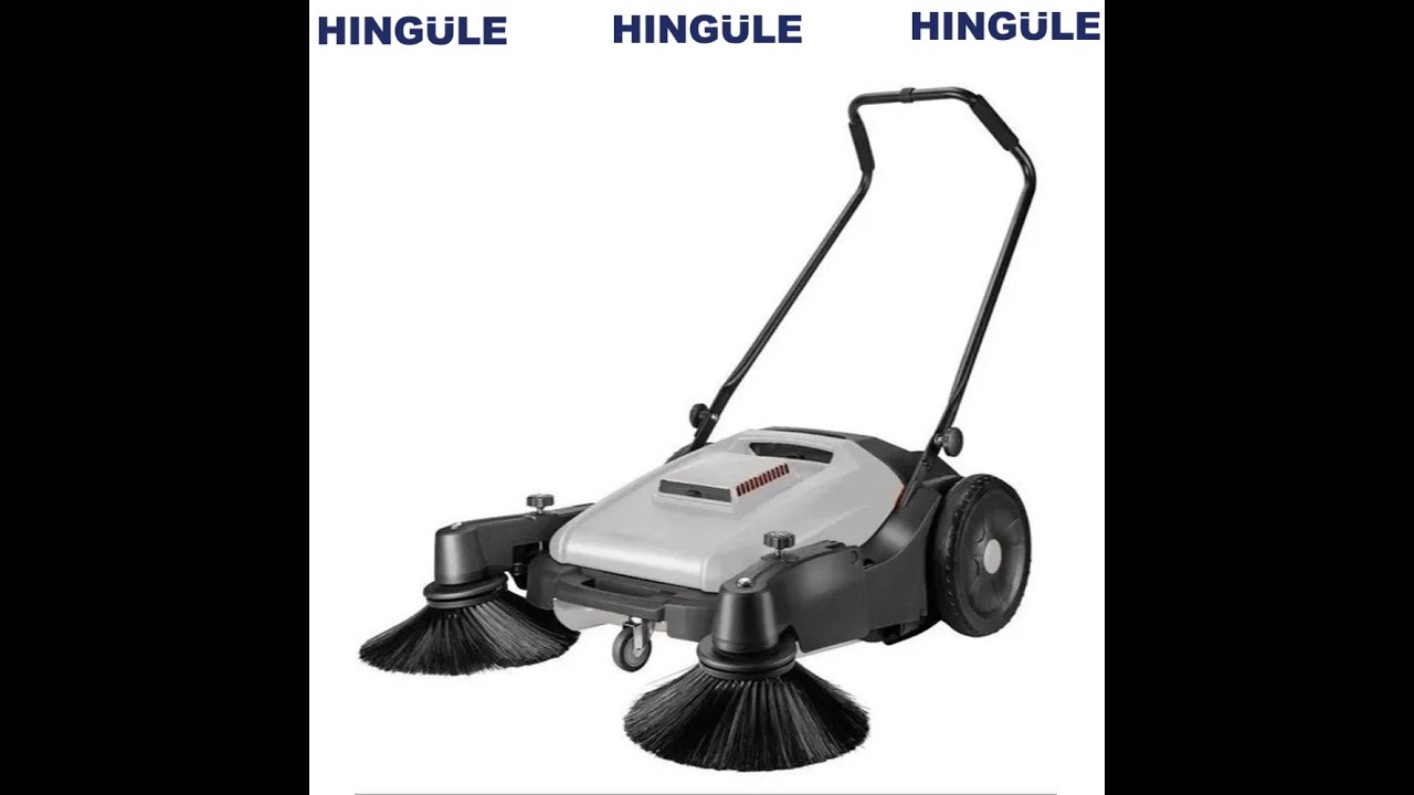 unboxing video of manual sweeper - YouTube