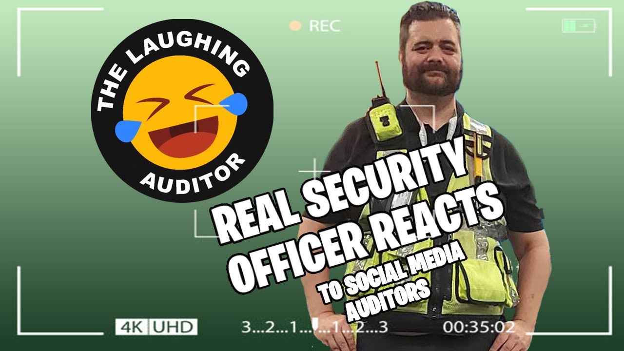 Security Officer Reacts - 🤣📹💯The Laughing Auditor at The BT Tower - YouTube