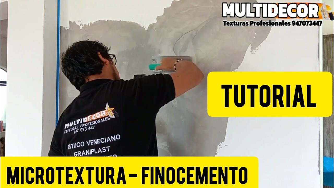 MICROTEXTURA FINOCEMENTO TUTORIAL DETALLADO PASO A PASO #microcemento #finocemento #tutorial # ...