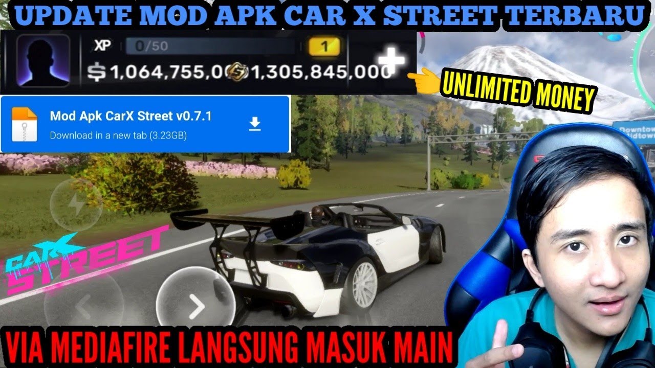 UPDATE MOD APK CAR X STREET VERSI 0.7.1 TERBARU UNLIMITED MONEY IOS ...