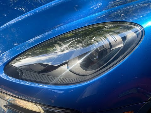 Macan Headlight Lens Cover Replacement (95b)