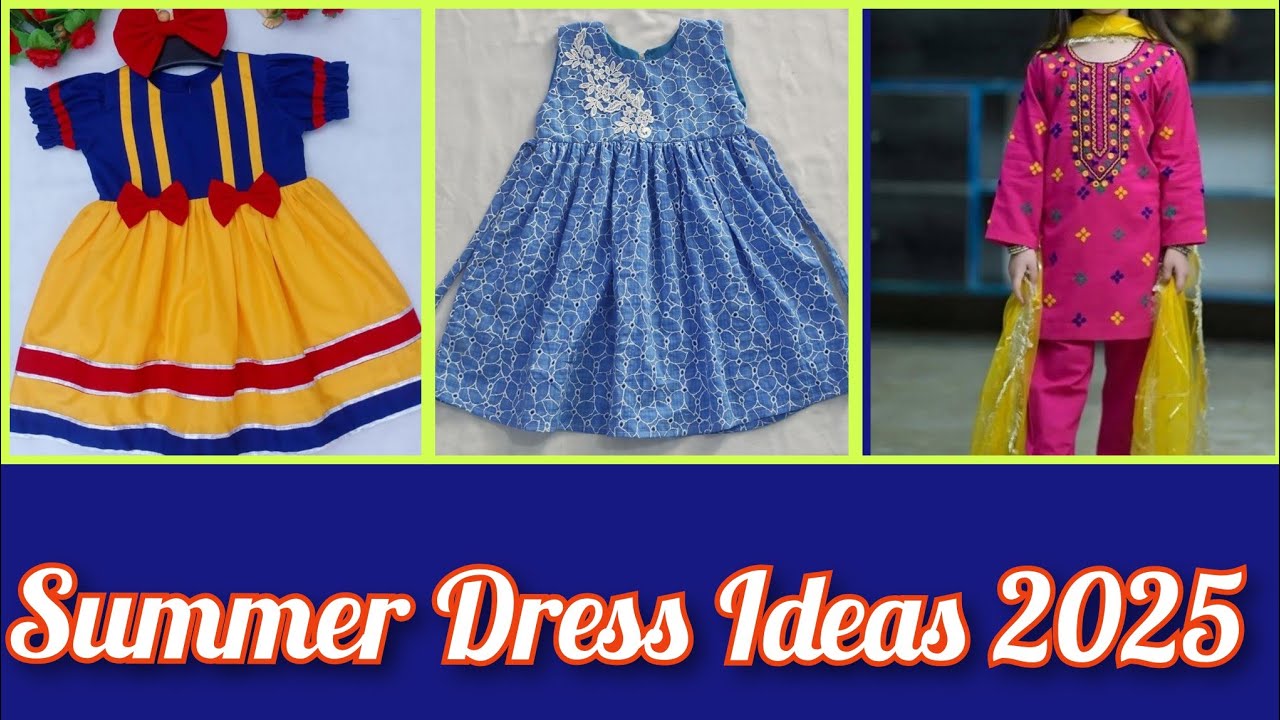 Beautiful Kids Girl Dress Design/Stylish Trendy Outfits for Girls/baby ...