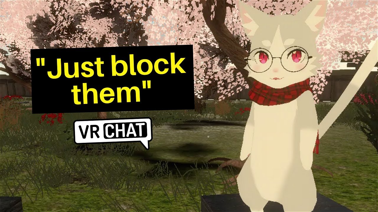 People in vrchat share how to deal with TOXIC people - YouTube
