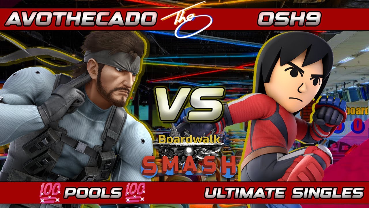 BWS #100 - AvoTheCado (Snake) Vs. Osh9 (Mii Brawler) Super Smash Bros ...