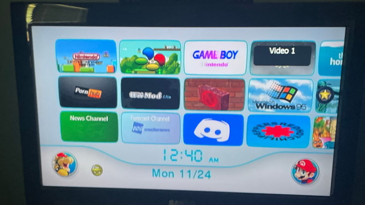 My Wii Menu v5 - YouTube