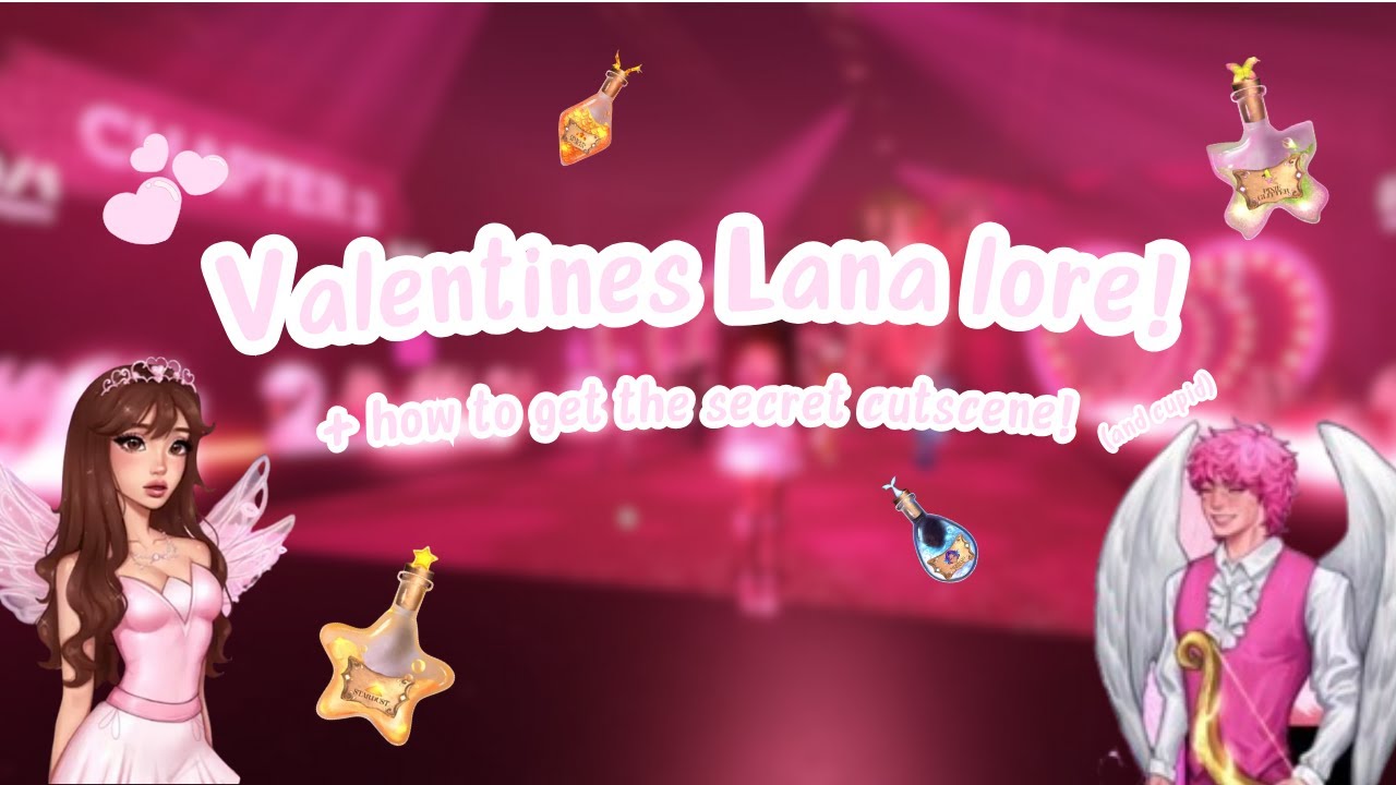 Playing the DTI valentines day Lana lore quests!! || GUYS HEAR ME OUT ...