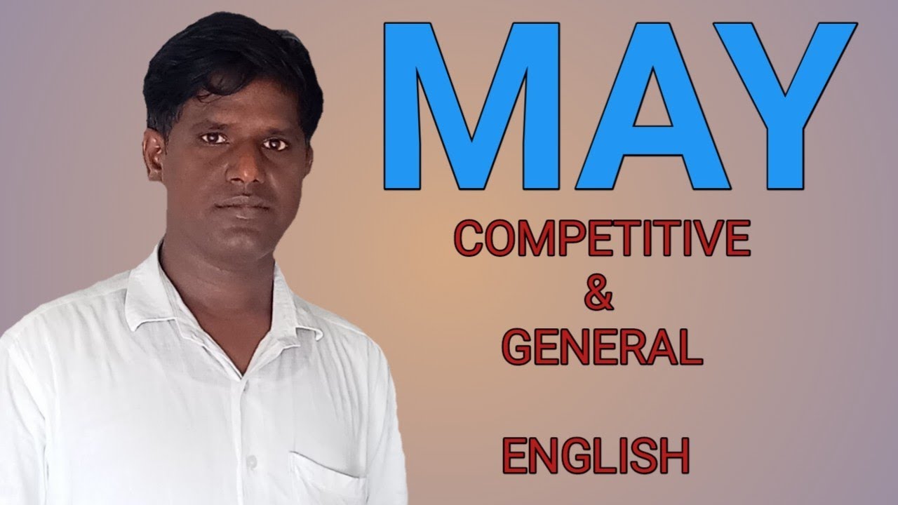 May model verb Competitive and General English Grammar | MNR GRAMMAR ...