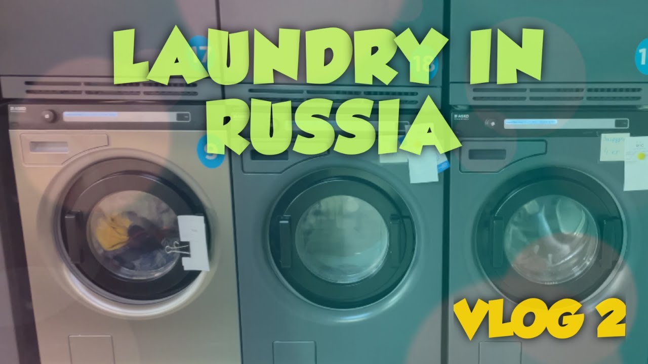 LAUNDRY IN RUSSIA | KAZAN | VLOG 2 - YouTube
