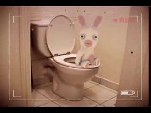 Rayman Raving Rabbids Game Review (Wii) - YouTube