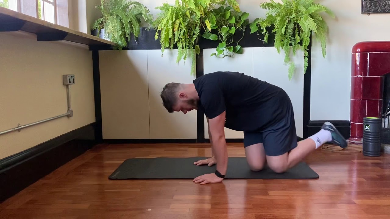 Prone Shoulder Press - YouTube