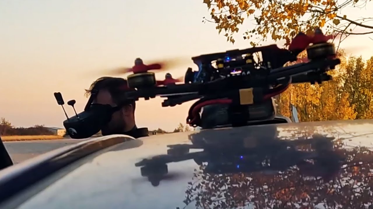 Αντίδραση φίλων στο FPV DRONE - YouTube