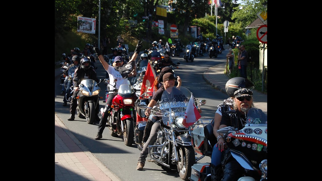 Parada motocykli - Polish Bike Week 2016 - YouTube