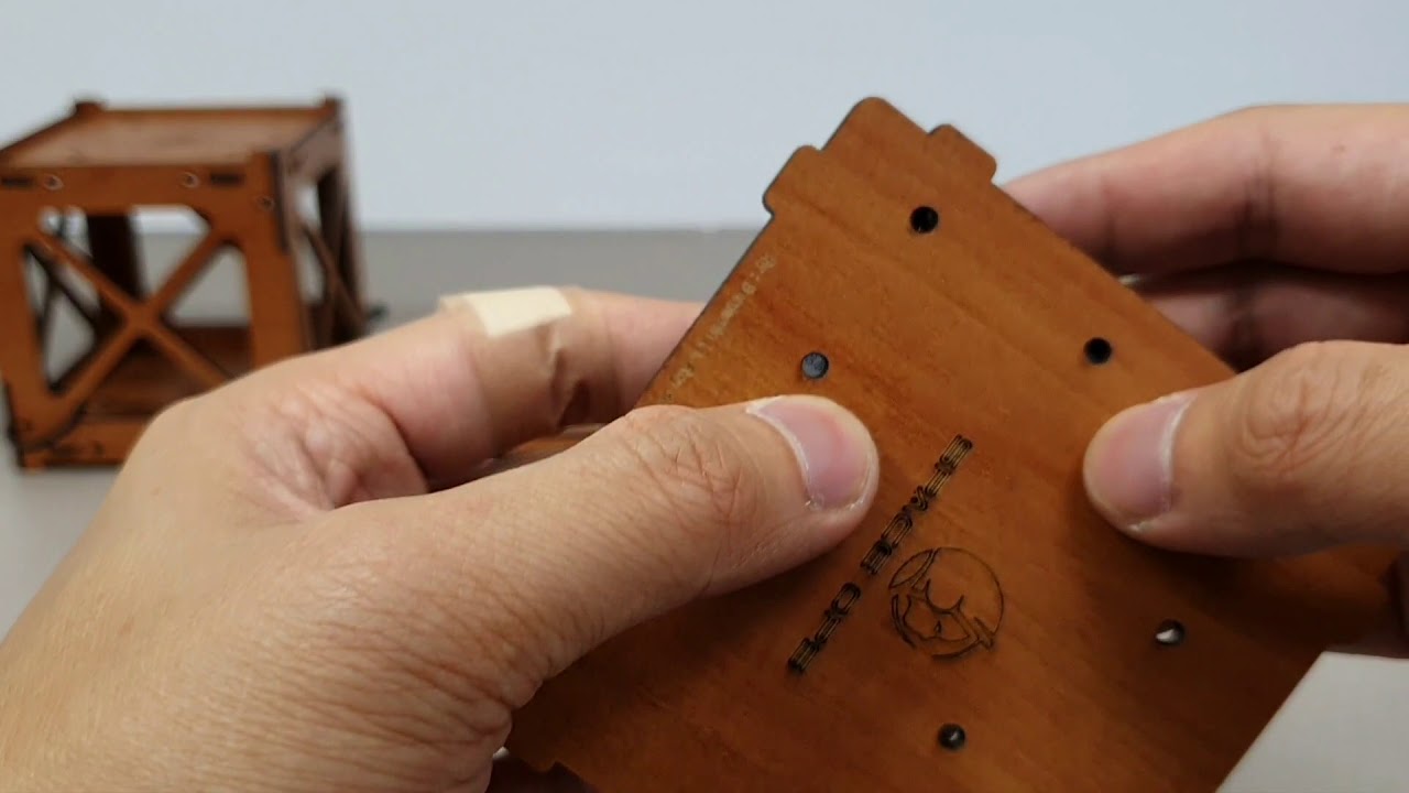Cubesat prototype assembly video and Arduino - YouTube