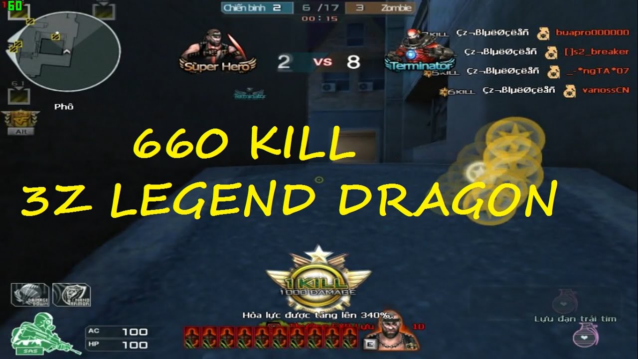 Đột Kích - Barrett-Legend Dragon Thẩm Du 660KILL (HMX) - YouTube