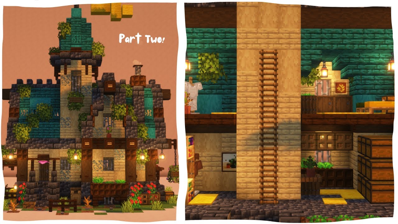 Minecraft | How To Build The Ultimate 2-Player House *Aesthetic* (Part ...