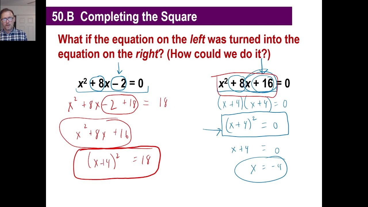 Saxon Math - Algebra 2: 3rd Edition (Lesson 50 - Quadratic Equations ...