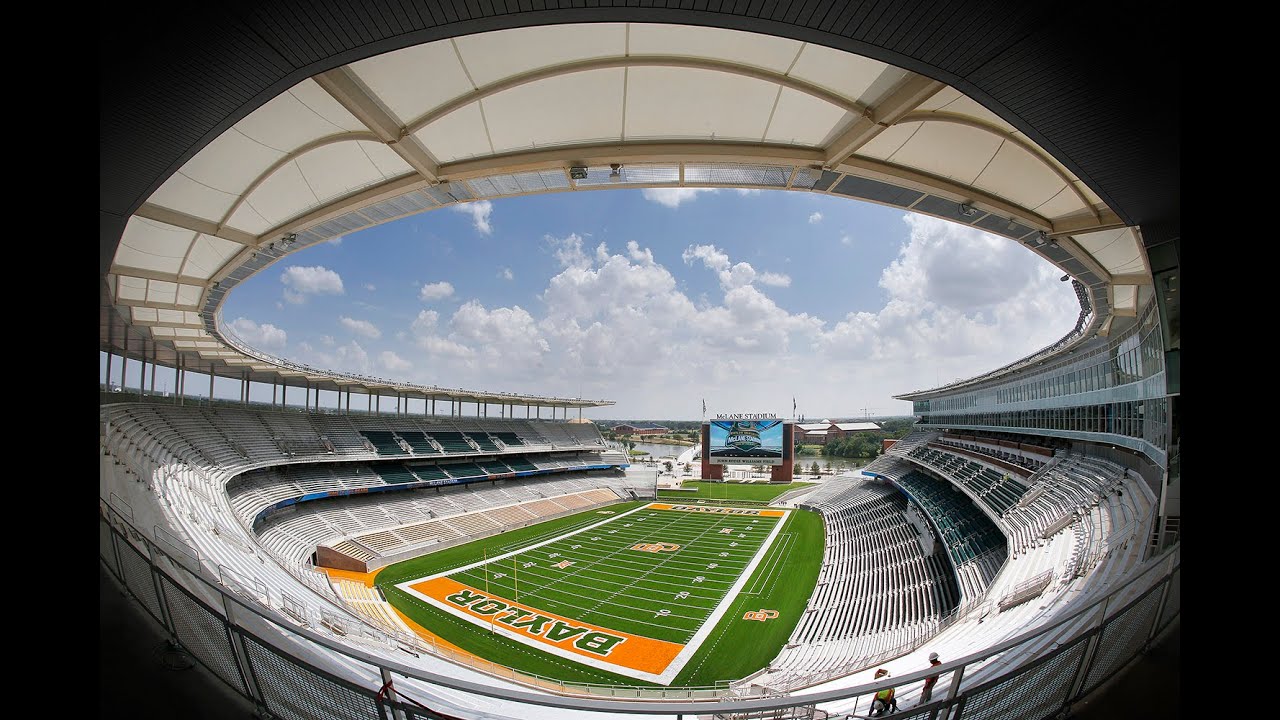 Baylor Ready To Play In New Stadium - YouTube