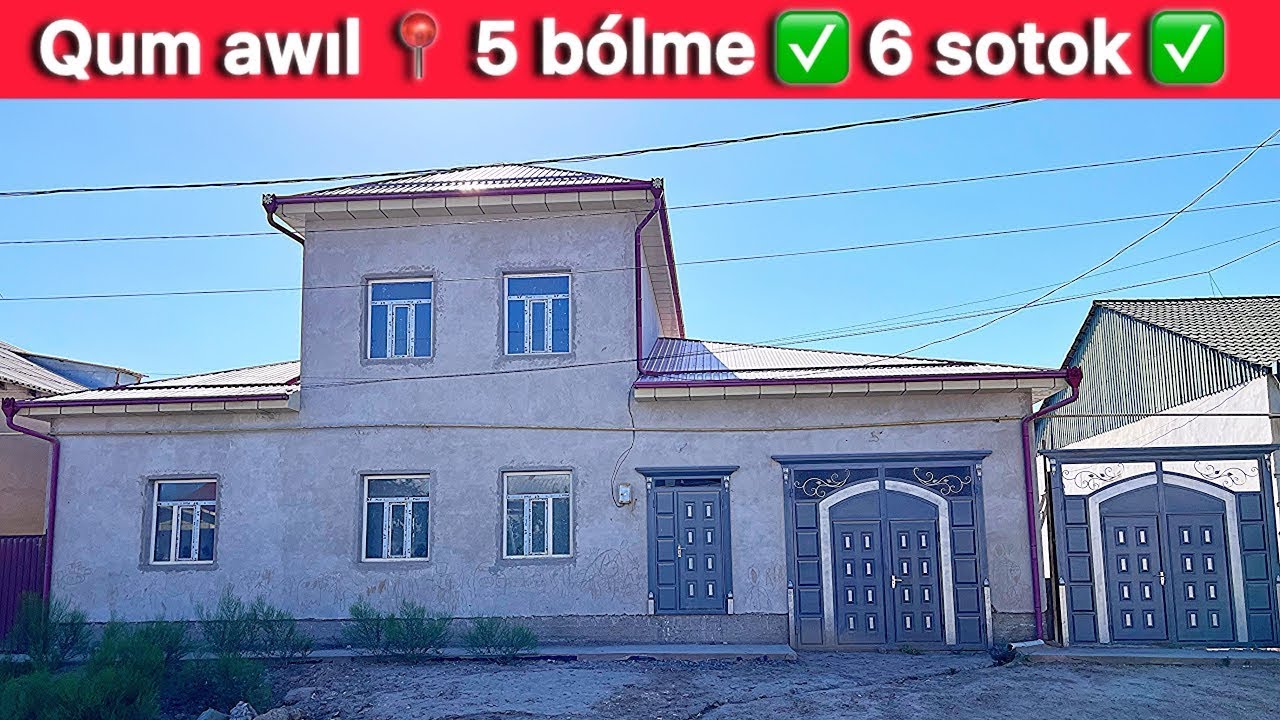 Qum awil. Super u’y 60.000$ kelisimli. 93-151-38-94 - YouTube