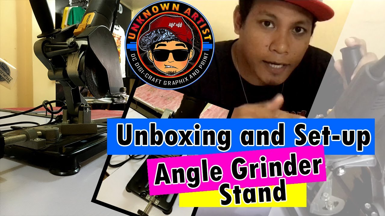 Angle Grinder Stand (how to set-up) universal angle grinder stand ...