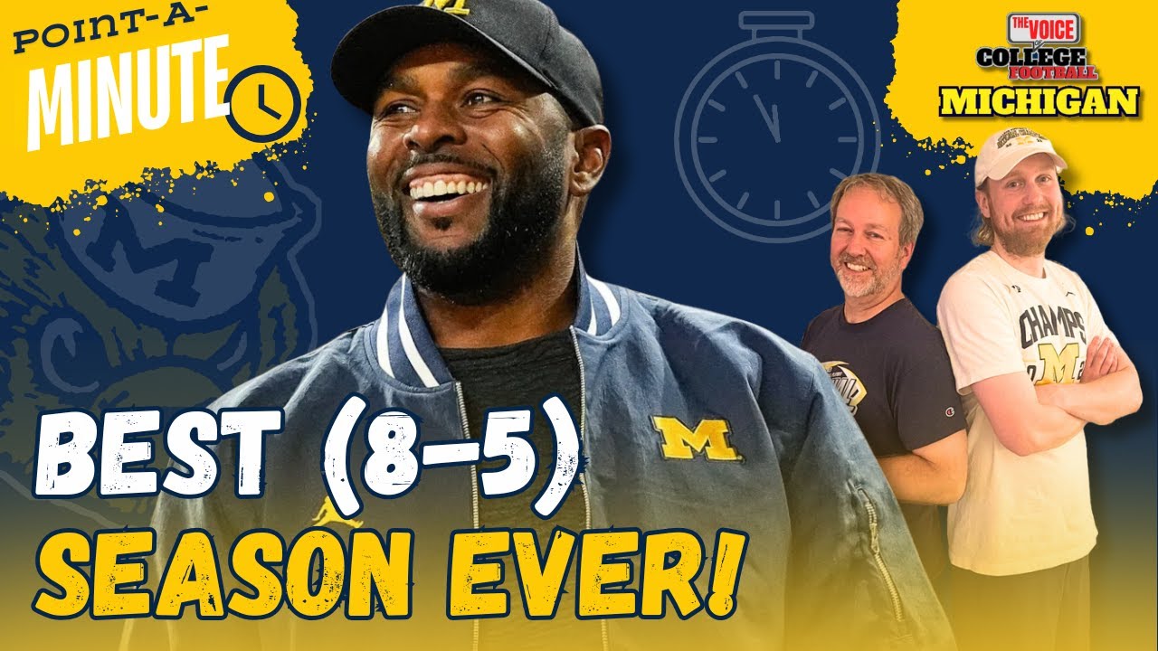 Point-A-Minute: Michigan Football Future Looks Bright for 2025 - YouTube