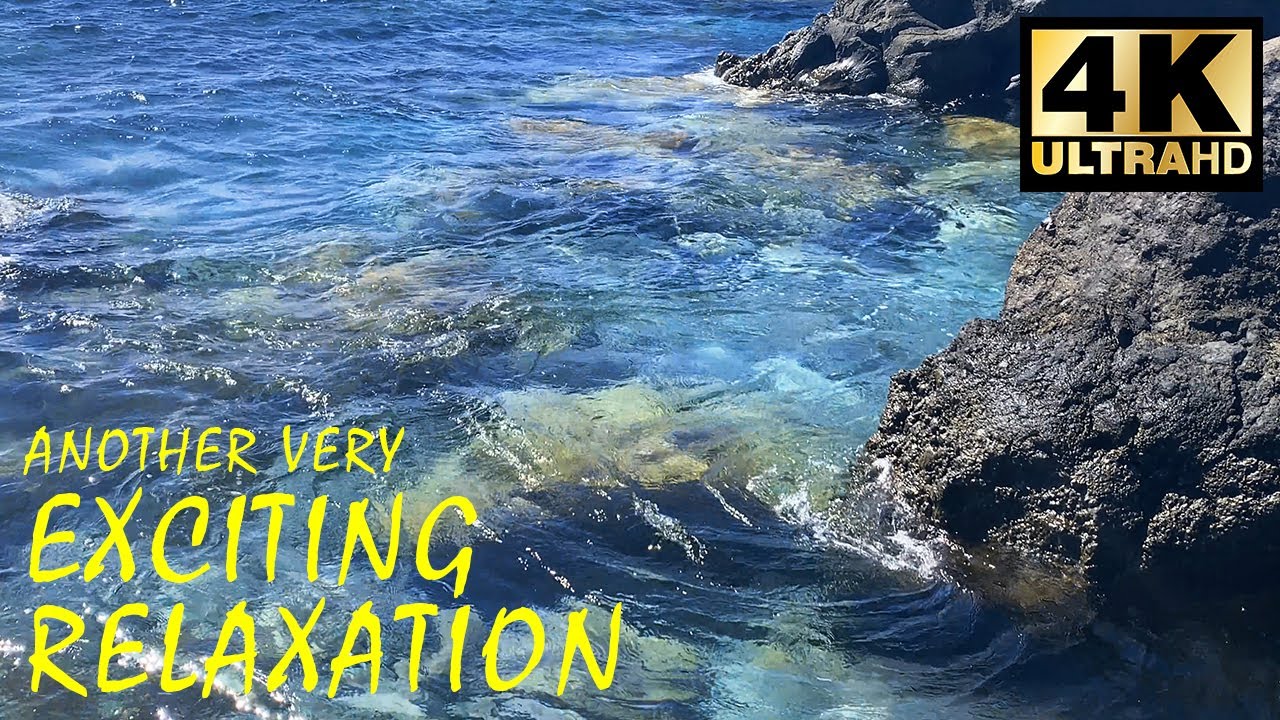 Calm Ocean Sounds for Sleep, Relax, Meditation 🌊 | 3 Hours in 4K UHD ...