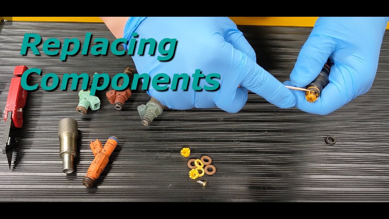 How to: Installing Fuel Injector service kit - replacing components ...