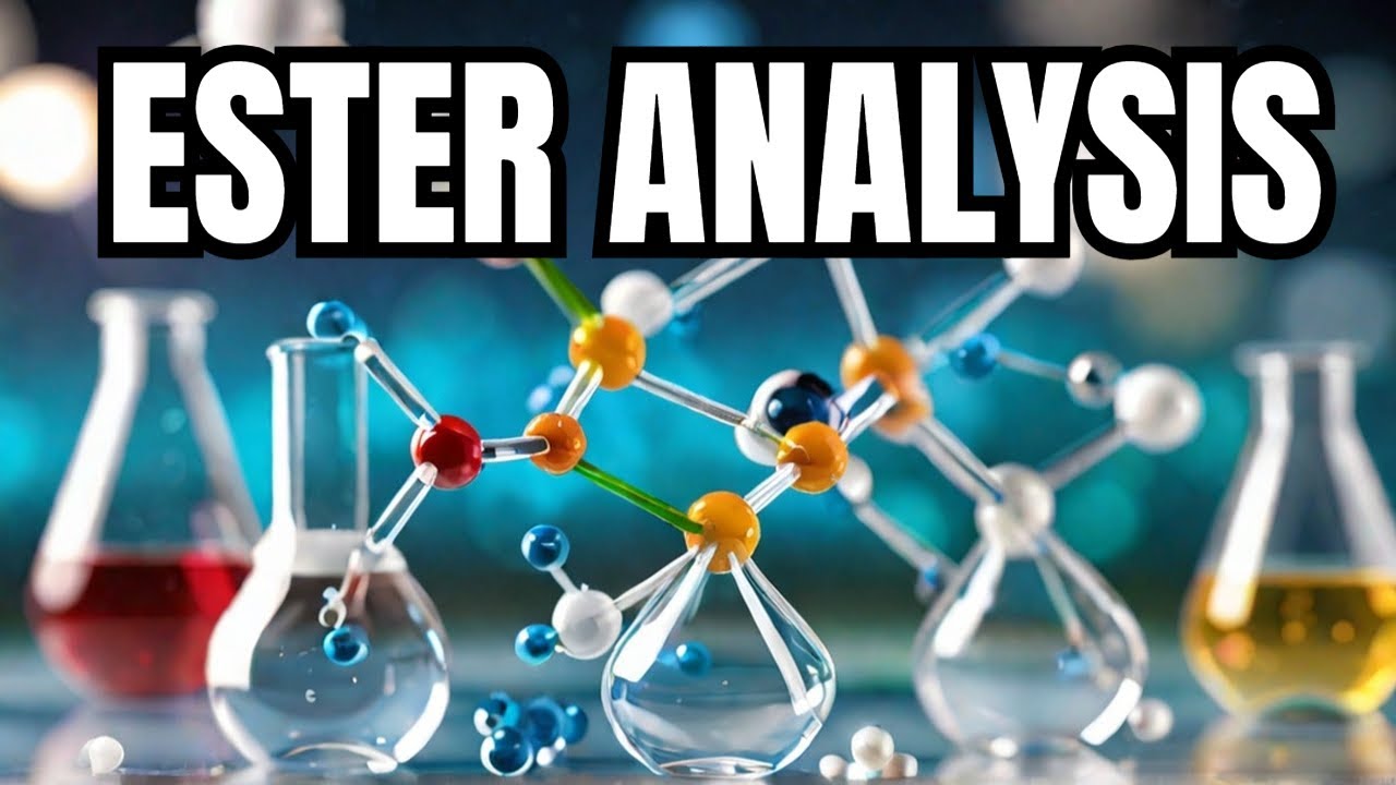 LECTURE 6 Determination of Esters - YouTube