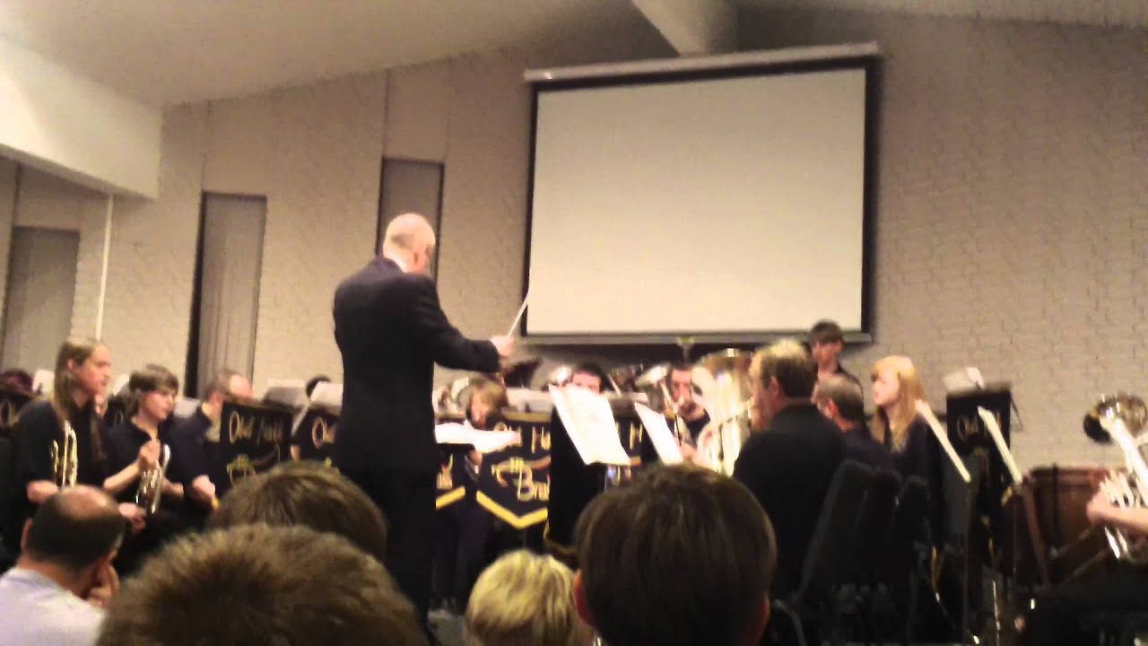 Old Hall Community Brass Band - Singing in the Rain - YouTube