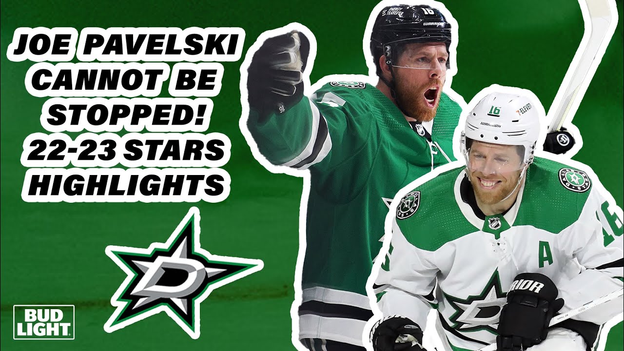 Joe Pavelski 2022-23 NHL Highlights Dallas Stars - YouTube