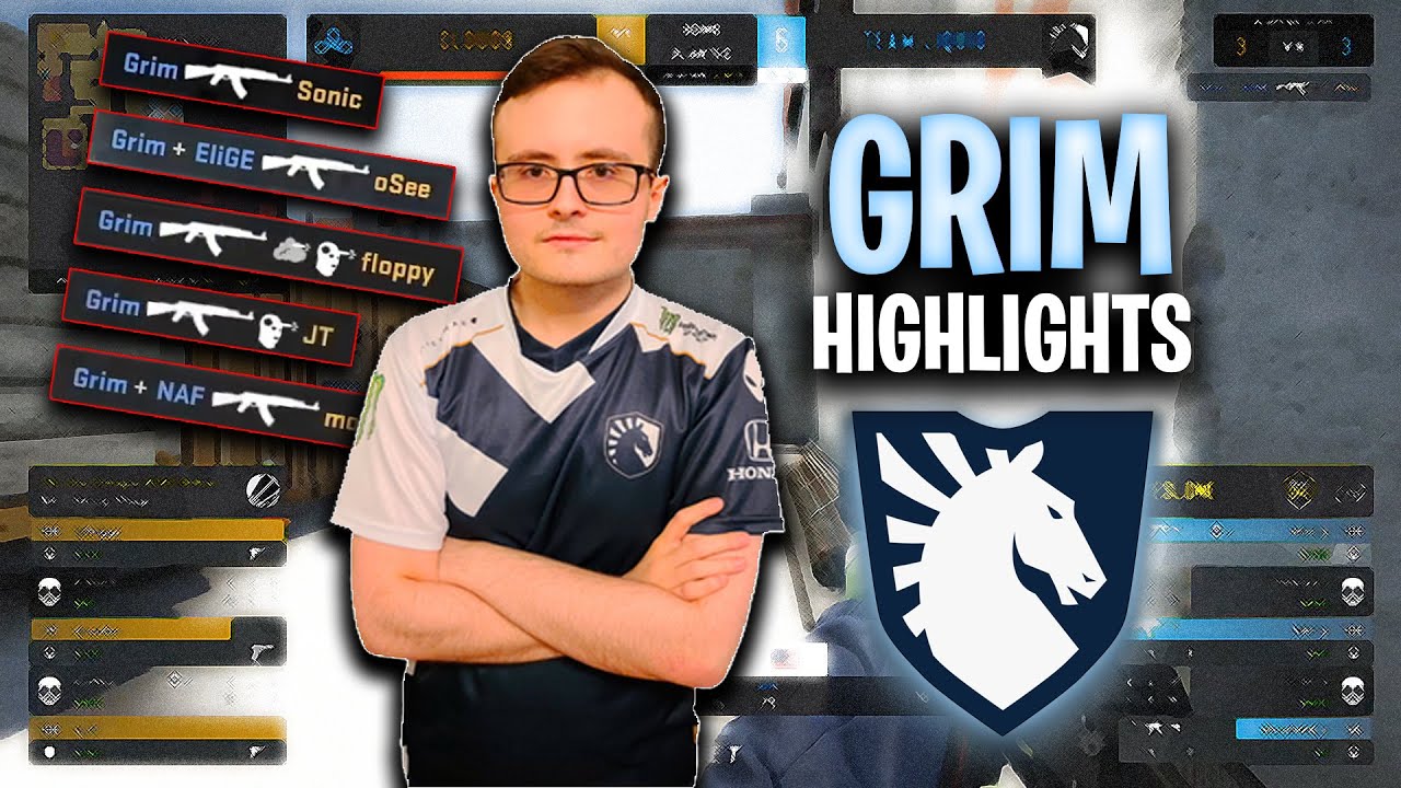 best GRIM plays in Team Liquid [ CS:GO ] - YouTube