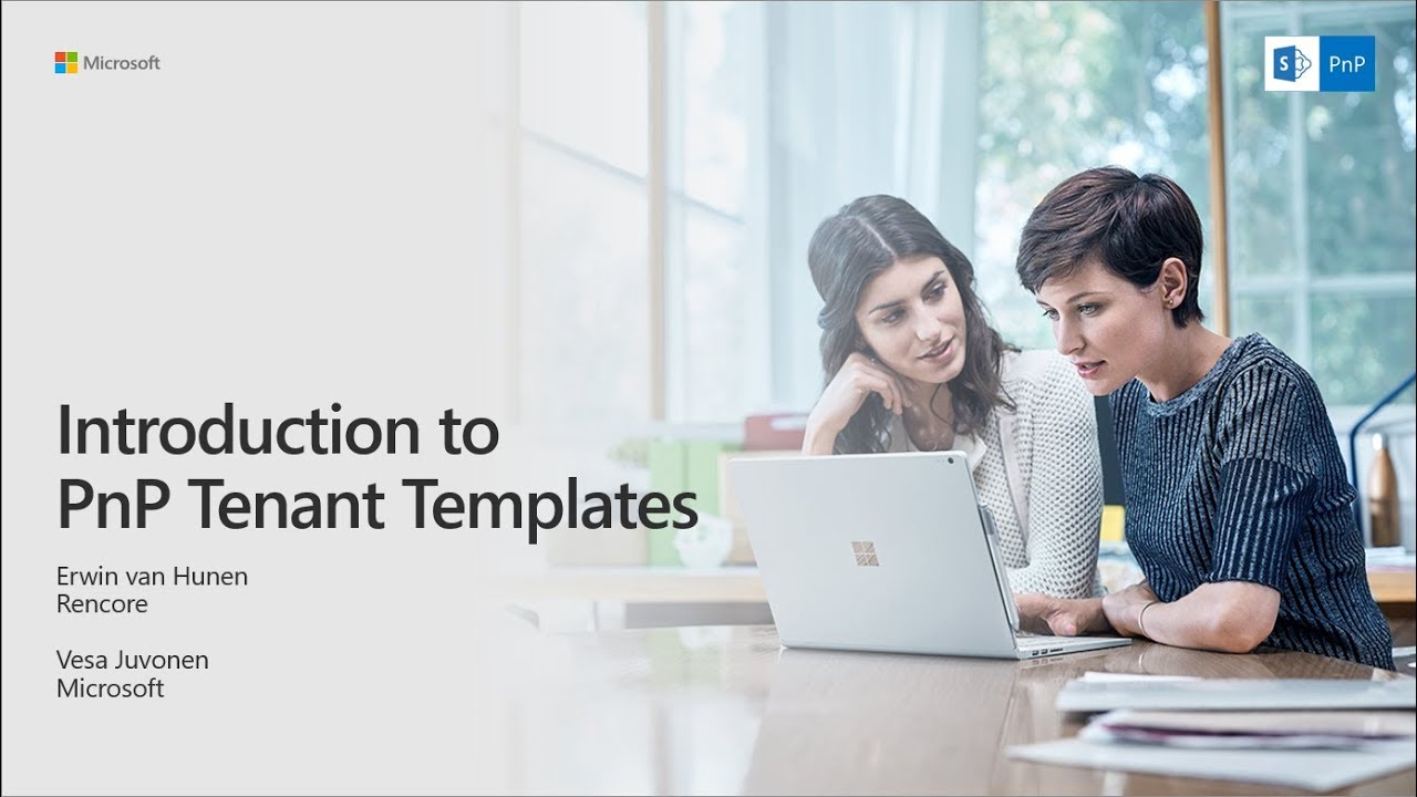 PnP Webcast - Introduction to PnP Tenant Templates - YouTube