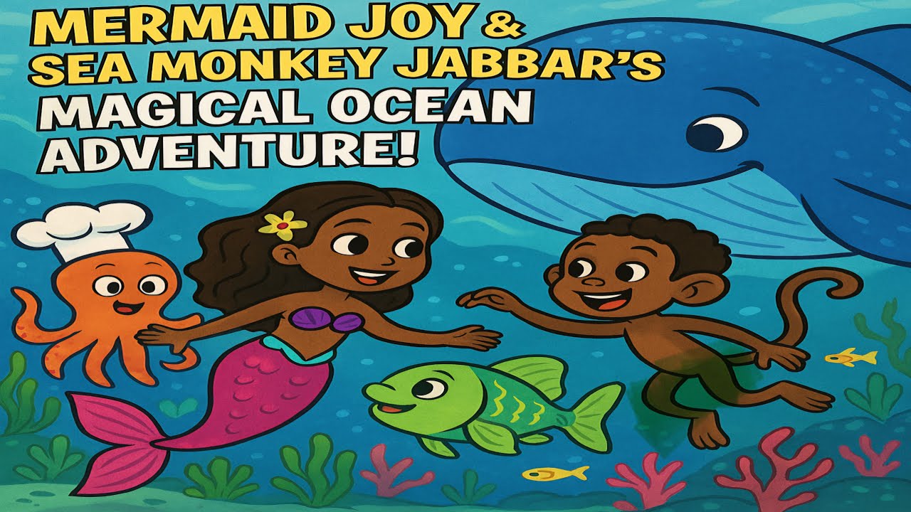 Mermaid Joy & Sea Monkey Jabbar's Magical Ocean Adventure! # ...