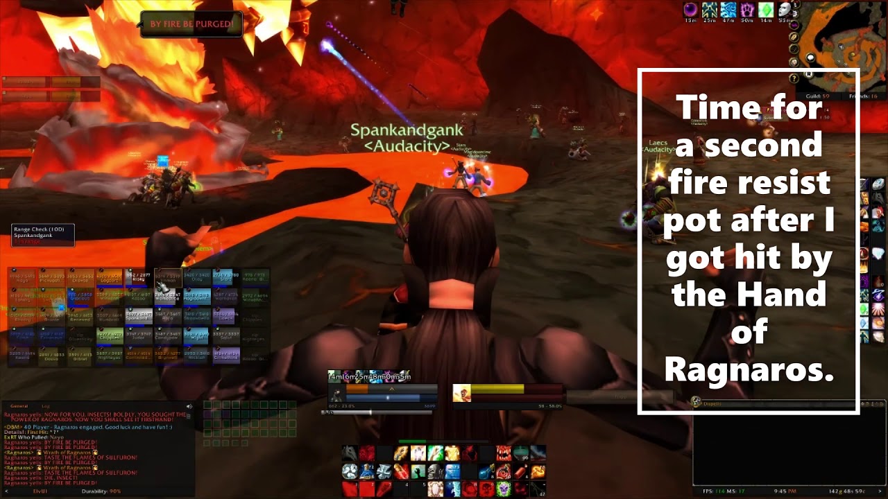 Ragnaros the Firelord WoW Classic - YouTube