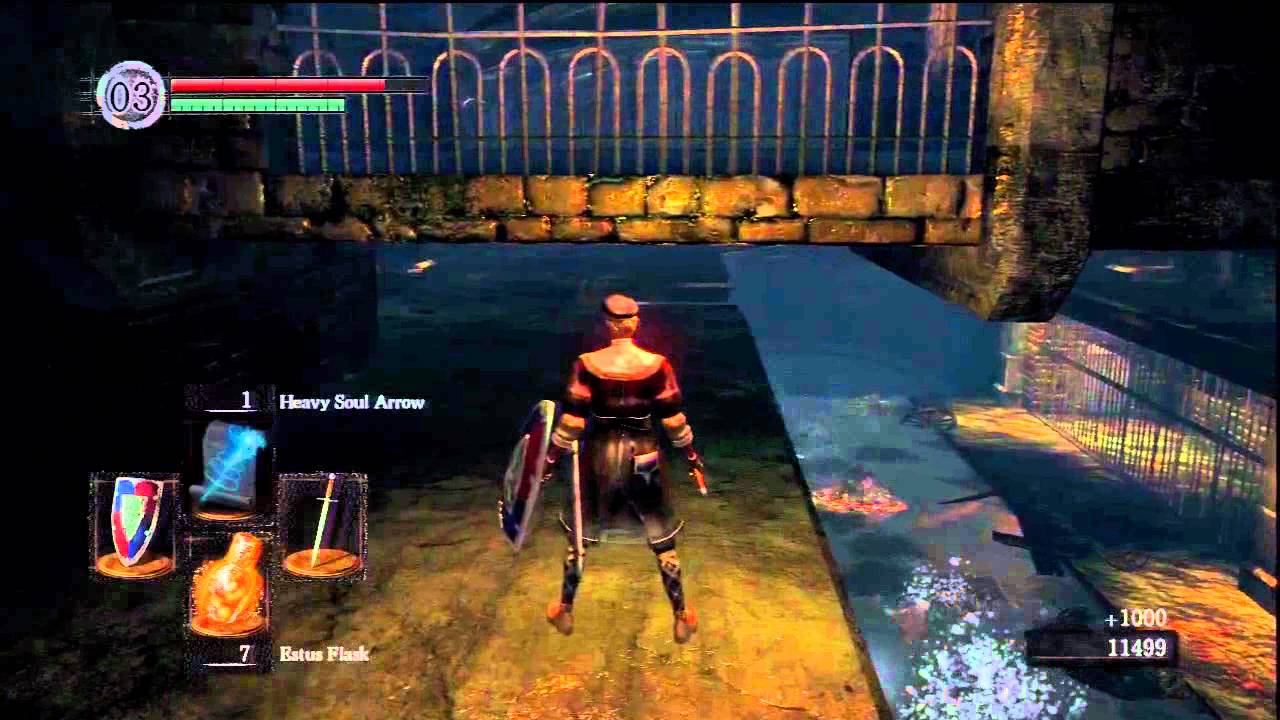 Dark Souls Item Location Walkthrough: Spider Shield and Sewer Chamber ...