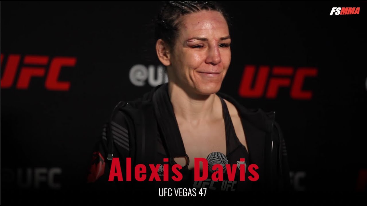 Alexis Davis UFC Vegas 47 full post-fight interview - YouTube