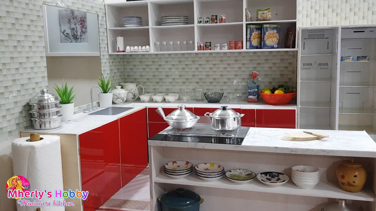 MINIATURE KITCHEN.... WORK IN PROGRESS - YouTube