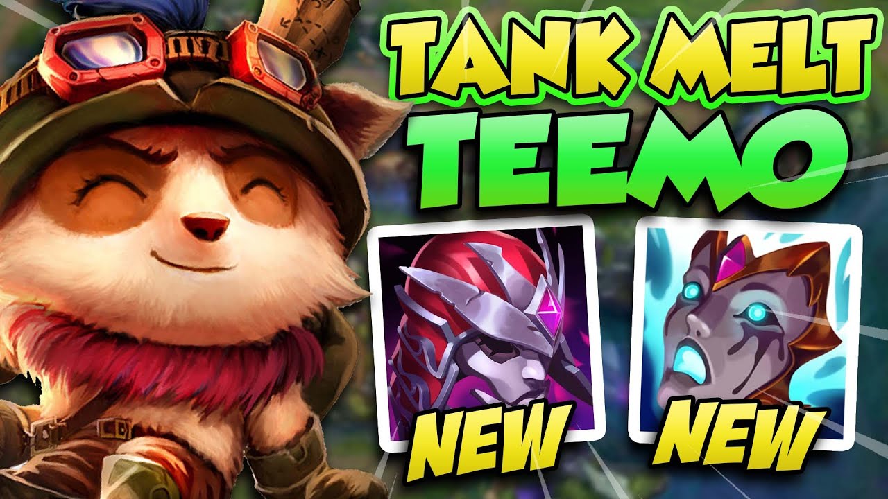 ONE SHOT TANKS WITH NEW SEASON 12 TEEMO ITEMS - League of Legends - YouTube