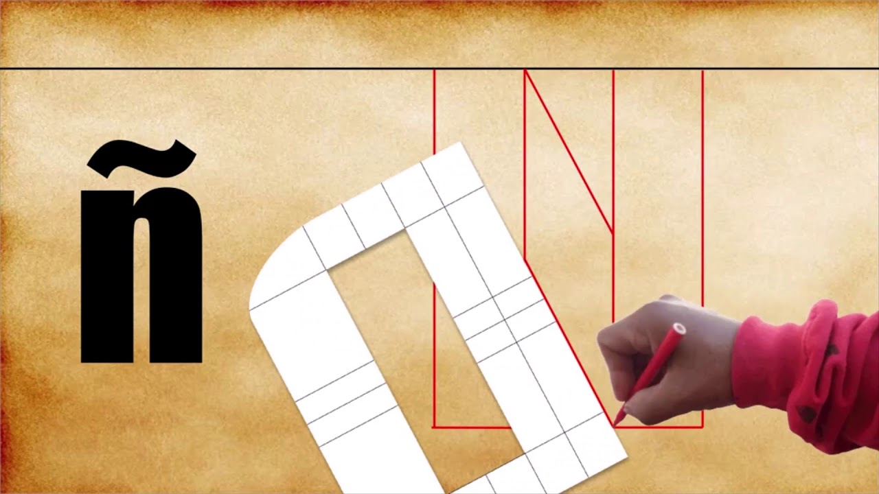 PLANTILLA PARA EL ABECEDARIO - YouTube