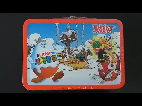 Kinder Surprise - Asterix - Metal Lunchbox