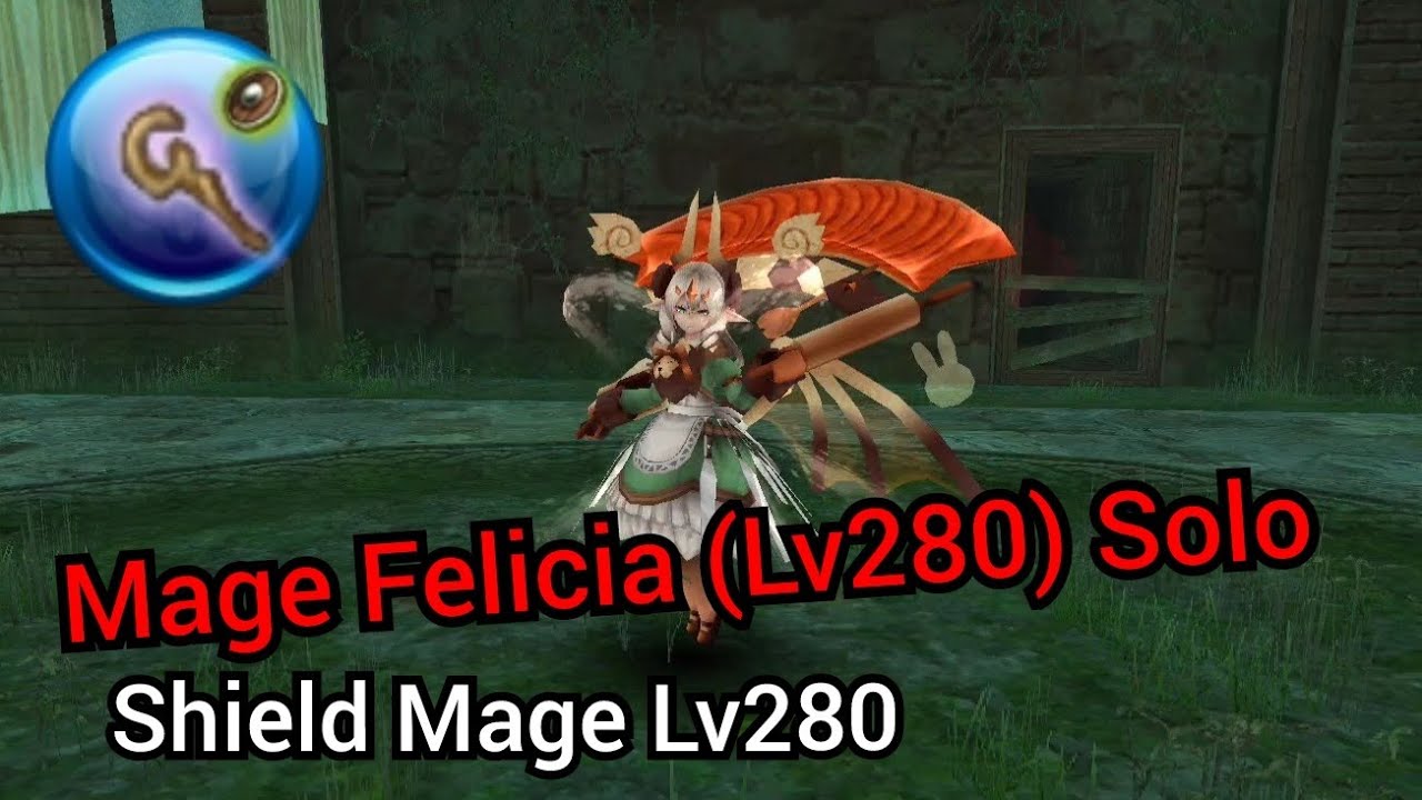 Toram - Shield Mage: Mage Felicia (Lv280) Solo - YouTube